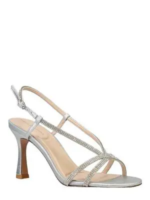 Pelle Moda Pelle Moda Bracen Slingback Sandal Silver