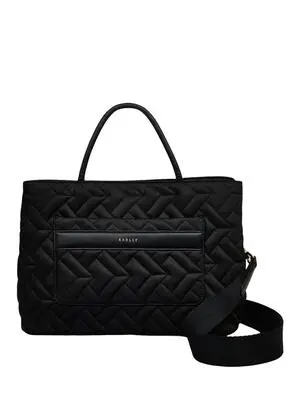 RADLEY Holland Park Quilted Zip-top Satchel - Black