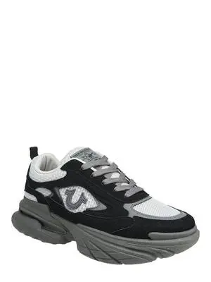 True Religion Cole Jogger Sneaker - Black Gray
