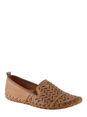 SPRING STEP SHOES Spring Step Kapri Flat Brown