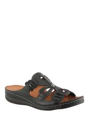SPRING STEP SHOES Mezera Sandal - Black