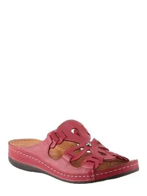 SPRING STEP SHOES Mezera Sandal - Red