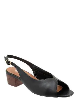 Softwalk Lakewood Slingback Sandal - Black
