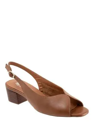 Softwalk Lakewood Slingback Sandal - Luggage