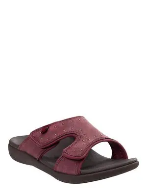 REVITALIGN Fresca Slide Sandal - Mulberry