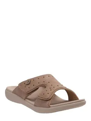 REVITALIGN Fresca Slide Sandal - Sand