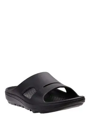 REVITALIGN Fusion Strive Slide Sandal - Black