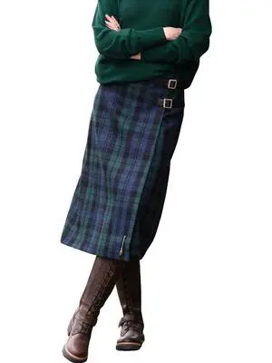 CELTIC & CO. Midi Kilt - Cairngorm Black Watch