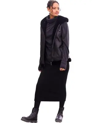 CELTIC & CO. Celtic & Co. Geelong Wool Midi Skirt