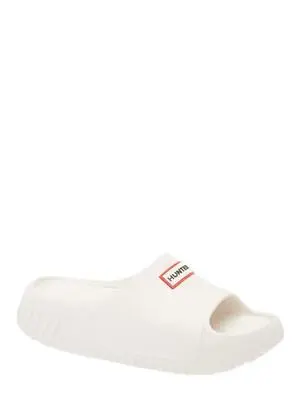 Hunter Hunter Faroe Platform Slide Sandal British Ice