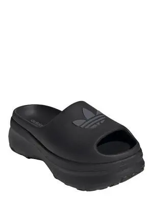 Adidas Adidas Adifom Stan Smith Platform Slides Black/ Grey/ Black