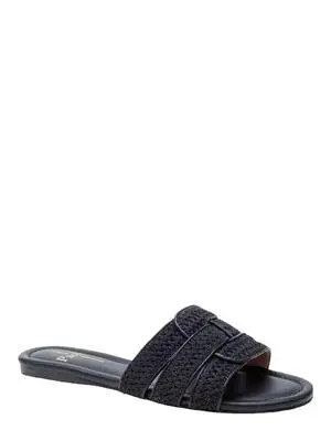 Linea Paolo Linea Paolo Legacy Slide Sandals Black