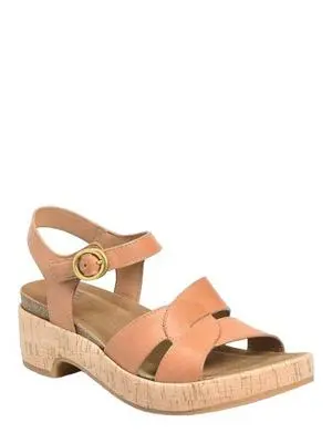 SOFFT Söfft Capri Ankle Strap Platform Sandal Luggage