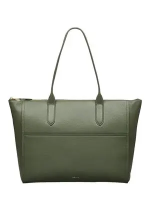 RADLEY Oak Street Zip-top Tote Bag - Olive