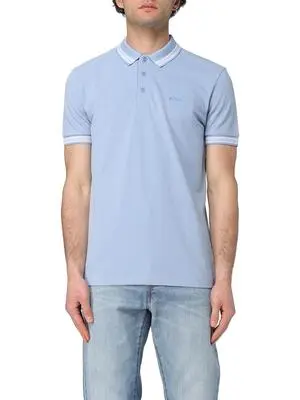 BOSS Polo Shirt Men Blue