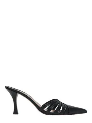 Paris Texas Heeled Sandal - Black
