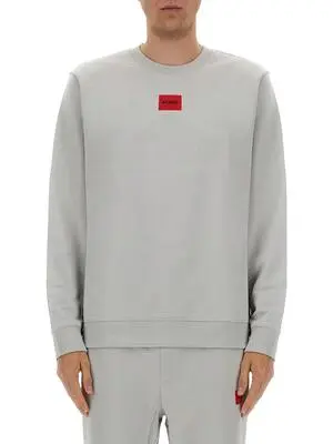 Hugo HUGO Crewneck Sweatshirt Grey