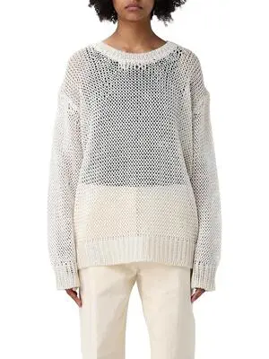 JIL SANDER Textured Knit Sweater - White