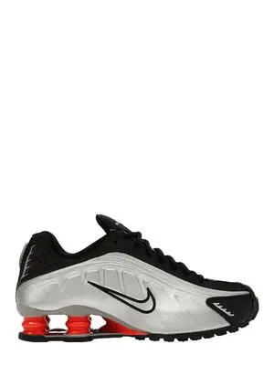 Nike Shox R4 Sneakers Metallic Silver/black/picante Red