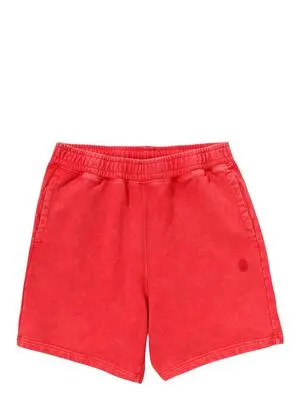 BAPE Relaxed Fit Sweat Shorts - Red