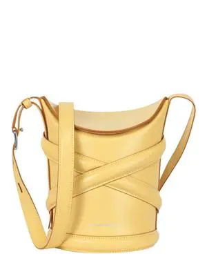 Alexander McQueen The Curve Bucket Bag - Yellow