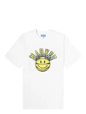 MARKET Smiley Hoops T-shirt - White