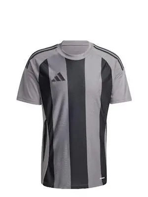 Adidas Striped 24 Jersey Team Grey Four/black