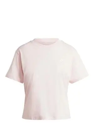 Adidas Essentials Small Logo T-shirt - Sandy Pink