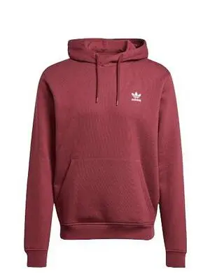 Adidas Trefoil Essentials Hoodie Shadow Red