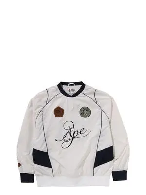 A BATHING APE Relaxed Fit Pullover - White