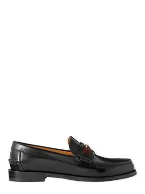Gucci Interlocking G Loafers - Black