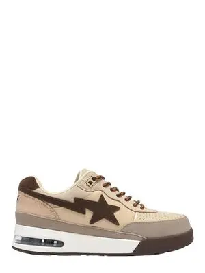 BAPE A Bathing Ape Road Sta #1in Sneakers Beige/brown