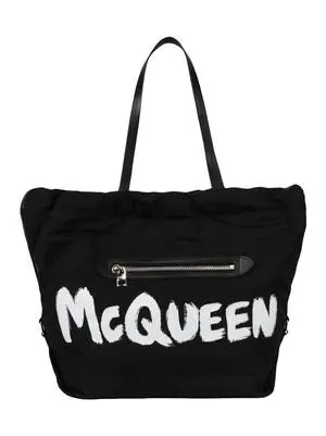 Alexander McQueen The Bundle Large Shoulder Bag - Black/white