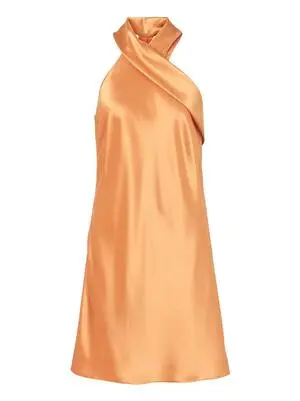 Galvan Pandora Mini Dress - Orange