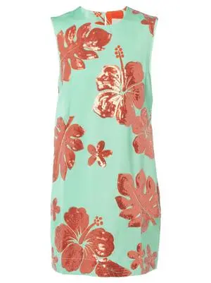 ALEMAIS Alémais Sizzle Sequined Mini Dress - Multicoloured
