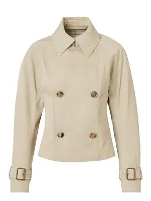 Burberry Cropped Jacket - Green