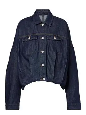 Dries Van Noten Denim Trucker Jacket - Blue