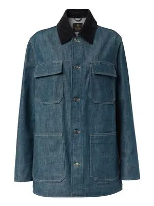 Loro Piana Dean Denim Field Jacket - Blue