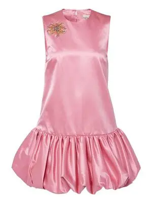 ALEMAIS Alémais Neptuna Embellished Mini Dress - Pink