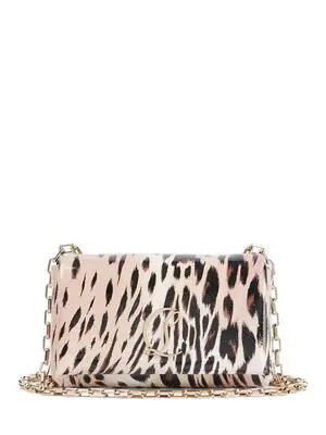 CHRISTIAN LOUBOUTIN Loubi54 Printed Leather Clutch - Multicoloured