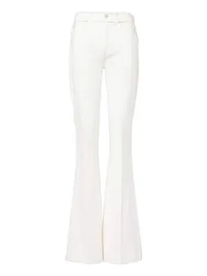 Alexander McQueen High-rise Bootcut Jeans - White