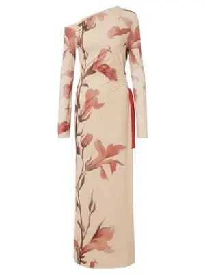 SIR. Floral One-shoulder Maxi Dress - Multicoloured