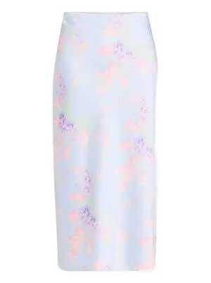 LOVESHACKFANCY LoveShackFancy Castle Floral Maxi Skirt