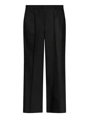 Victoria Beckham Tailored Flared Trousers - Black