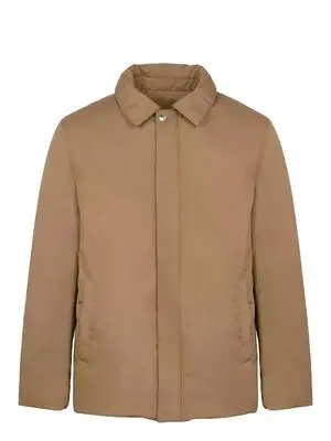 YVES SALOMON Waterproof Padded Jacket - Neutrals