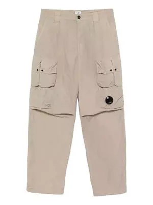 C.P. COMPANY Lens-detail Cargo Trousers - Neutrals