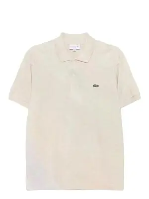 Lacoste Marl Polo Shirt - Neutrals