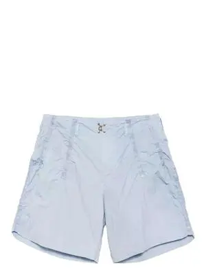 Kolor Tape-detail Shorts - Blue