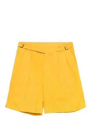 Kolor Cotton Bermuda Shorts - Yellow