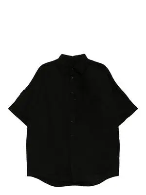 CASEY CASEY Waga Raw Shirt - Black